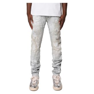 Purple Homme, Jeans, Bleu, Taille: W34 P001 Jeans slim