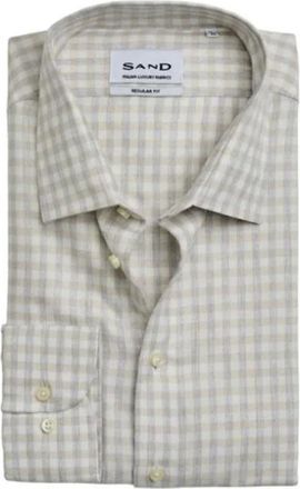 Sand Copenhagen Sand, Homme, Chemises, Gris, Taille: XL State Soft