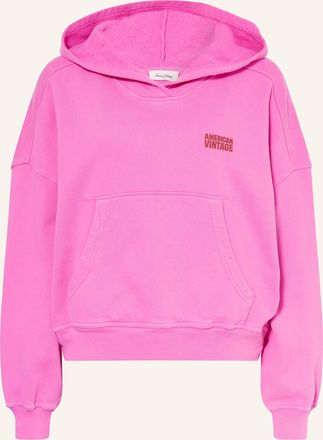 American Vintage American Vintage Hoodie Plizzy pink