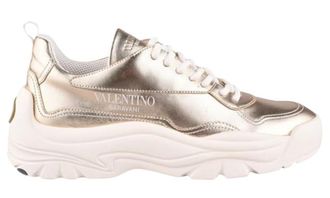 Valentino Garavani Valentino Gold Gumboy Trainers Size 38
