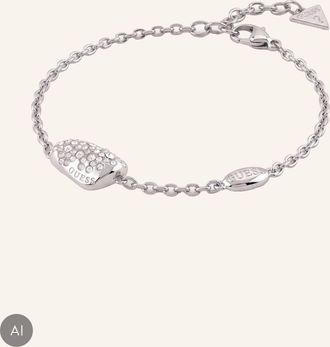 Guess Armkette silber