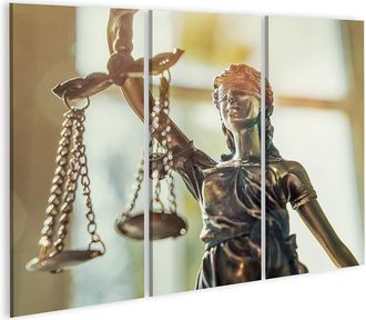 Islandburner Bild auf Leinwand Die Statue Der Gerechtigkeit Lady Justice Oder Iustitia Justitia Die R&ouml;mische G&ouml; Bilder Wandbilder Poster
