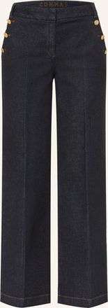 Comma Comma Wide Leg Jeans blau