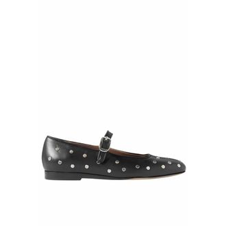 Le Monde Beryl Mary Jane Ballerina-Ballerinas mit Nieten - - Shoes - Damen - Schwarzk - 40 EU