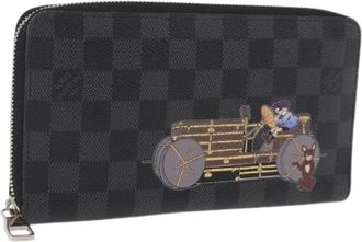 Louis Vuitton Portefeuille Long Damier Graphite Vintage doccasion - Femme - Pre-owned - Gris - Taille: ONE Size