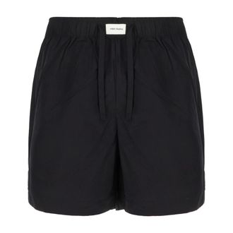 Entire studios Entire Studios - Bermuda en coton - Homme - Shorts - Noir - Taille: L