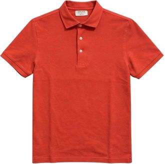 Gran Sasso Homme, Tops, Rouge, Taille: XL Polo Cl&aacute;sico