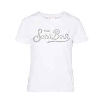 MC2 Saint Barth T-shirt Emilie - - Tops - Damen - Wei&szlig; - L