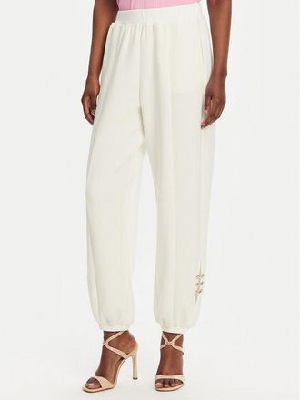 Liu Jo Jogginghose TA5229 J4869 Weiß Relaxed Fit