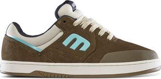 Etnies Marana - Skate pro iconique, semelle cup Michelin renforc&eacute;e, sneakers quotidiennes, 3 fois plus durables, la robustesse sest encore renforc&eacute;e Brown/Bl