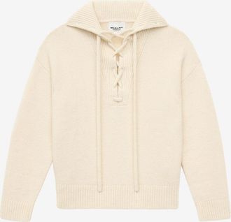 Isabel Marant Pull Phylia - Femme - Écru - Taille 34 - Marant Étoile