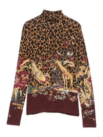 Etro Rollkragenpullover - Braun