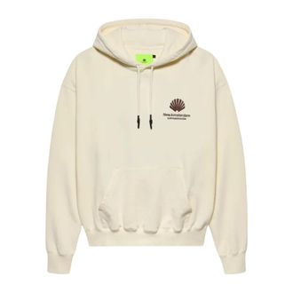 New Amsterdam Surf Association Logo Hoodie - - Sweatshirts & Hoodies - Herren - Beige - L