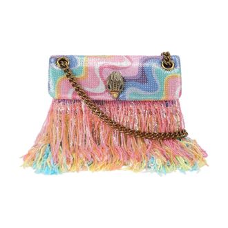 Kurt Geiger Femme, Sacs, Multicolore, Taille: ONE Size Mini Sac Kensington &agrave; Franges
