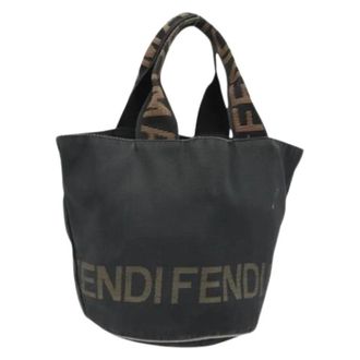 Fendi Pre-owned Nylon Tote Bag - - Pre-owned - Damen - Schwarzk - ONE SIZE