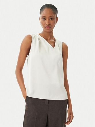 Calvin Klein Bluse LV044F144G Wei&szlig; Regular Fit