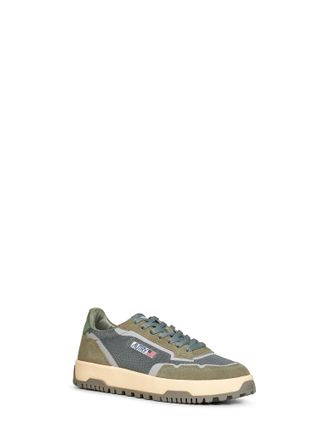 Autry Mens Wildpace Low Sneakers Green Other Mesh Trainers