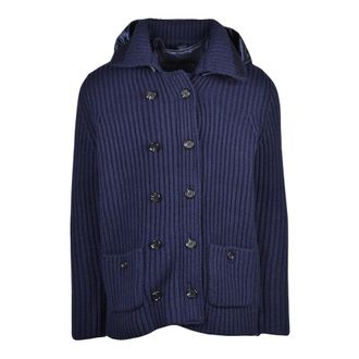 Add Rippstrick-Cardigan - - Knitwear - Herren - Blau - M