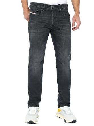 Diesel Jean stretch coupe droite fusel&eacute;e pour homme - Buster-X RM043, gris, 36W / 30L