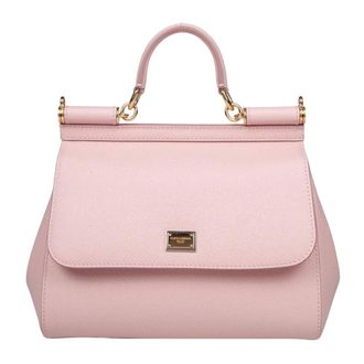 Dolce & Gabbana Sicily Medium Bag - - Bags - Damen - Rosa - ONE SIZE