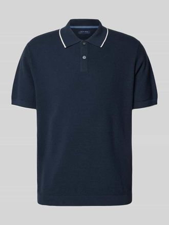 Christian Berg Regular Fit Poloshirt mit Kontrastkante