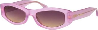 Versace unisex, Accessoires, Violet, Taille: 54 MM Signature Lunettes de soleil