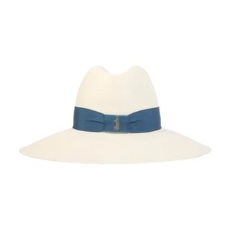 Borsalino Panama-Hut mit strukturierter Krone - - Accessories - Damen - Beige - M