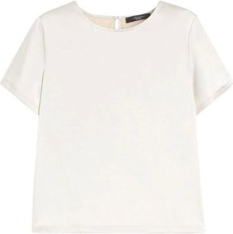 Max Mara Femme, Tops, Beige, Taille: 42 FR Alias T-shirt