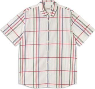 Thinking Mu Hemd Cambric Stripe Tom Shirt Multicolor
