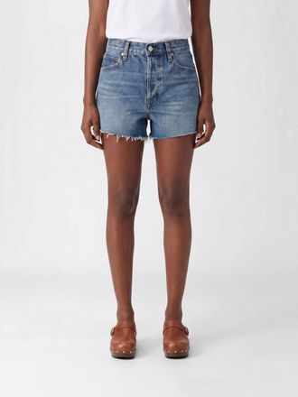 Frame Denim Short Femme couleur Bleu