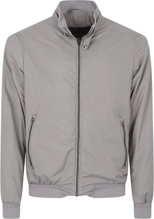 Herno Homme, Vestes, Gris, Taille: 2XL Bomber Jacket