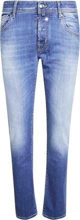 Jacob Cohen Pantalons D&eacute;contract&eacute;s - Bleu