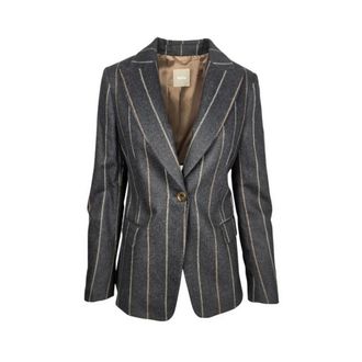 Kiltie Sofia Jacket - - Jackets - Damen - Grau - XL