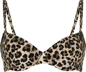 Hunkem&ouml;ller Hunkem&ouml;ller Wattiertes B&uuml;gel-Bikinioberteil Animalia - Potting Soil - 70B