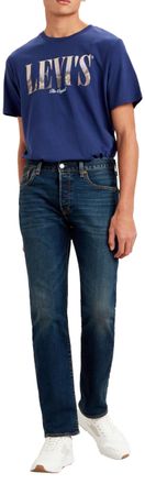 Levi's Herren 501 Original Fit Jeans Jeans, Block Crusher, 34W / 36L