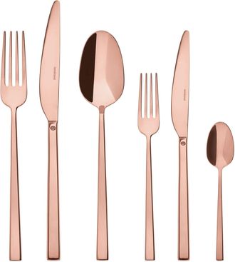 Sambonet Besteck 36tlg.Vh. Rock Edelstahl/PVD Kupfer