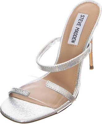 Steve Madden Femme, Chaussures, Gris, Taille: 35 1/2 EU Mules &agrave; Talons