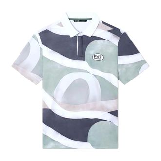 Emporio Armani Emporio Armani Ea7, Homme, Tops, Multicolore, Taille: M Tennis Pro Polo