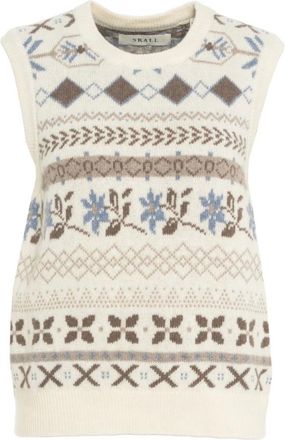 Skall Studio Damen, Strickwaren, Mehrfarbig, SGröße