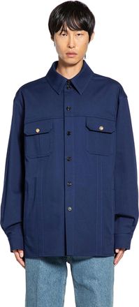 Valentino Cotton Gabardine Overshirt