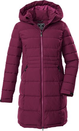 Killtec Steppmantel KILLTEC KOW 11 WMN QLTD PRK, Damen, Gr. 36, dunkelros&eacute;, Obermaterial: 100% Polyester;Futter: 100% Polyester;F&uuml;llung: 100% Polyester, M&auml;nte