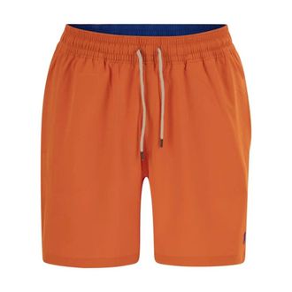 Polo Ralph Lauren Homme, Maillots de bain, Orange, Taille: XL Traveler Classic Swim Trunk