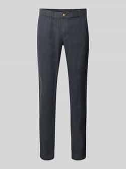 Mazine Regular Fit Leinenhose mit elastischem Bund