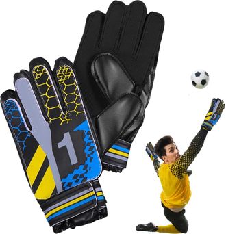 Generico Torwarthandschuhe, Torwarthandschuhe | Torwarthandschuhe f&uuml;r Erwachsene, Schutzausr&uuml;stung f&uuml;r Baseball und Fu&szlig;ball