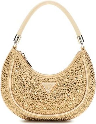 Guess Zalina Mini Small Hobo Gold