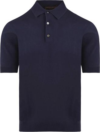 FILIPPO DE LAURENTIIS Homme, Tops, Bleu, Taille: 2XL Polo &agrave; Manches Courtes