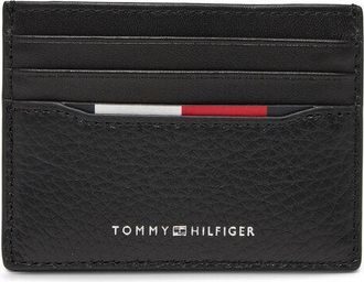 Tommy Hilfiger Kreditkartenetui Central Cc Holder AM0AM13512 Schwarz