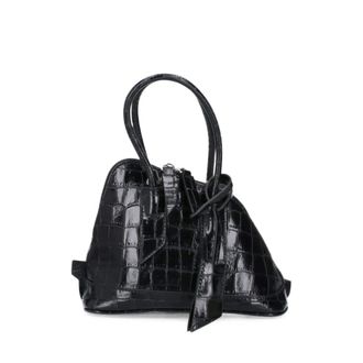 The Attico Mini Sant Ambroeus Croc-effect Tote Bag
