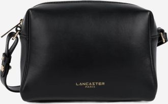Lancaster Umh&auml;ngetasche Lancaster Sac trotteur Zipp Donna Cube Noir