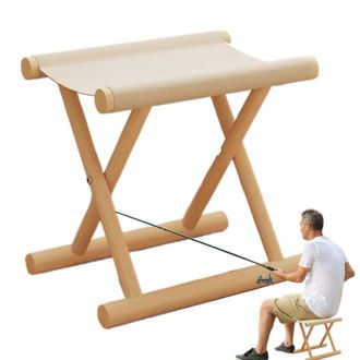 Generic Klapphocker - Campinghocker | Tragbarer Stuhl | Stabiler M&ouml;belsitz f&uuml;r Esszimmer im Freien Schlafzimmer Schlafzimmer Garten K&uuml;che Angeln (35 x 30 x 26